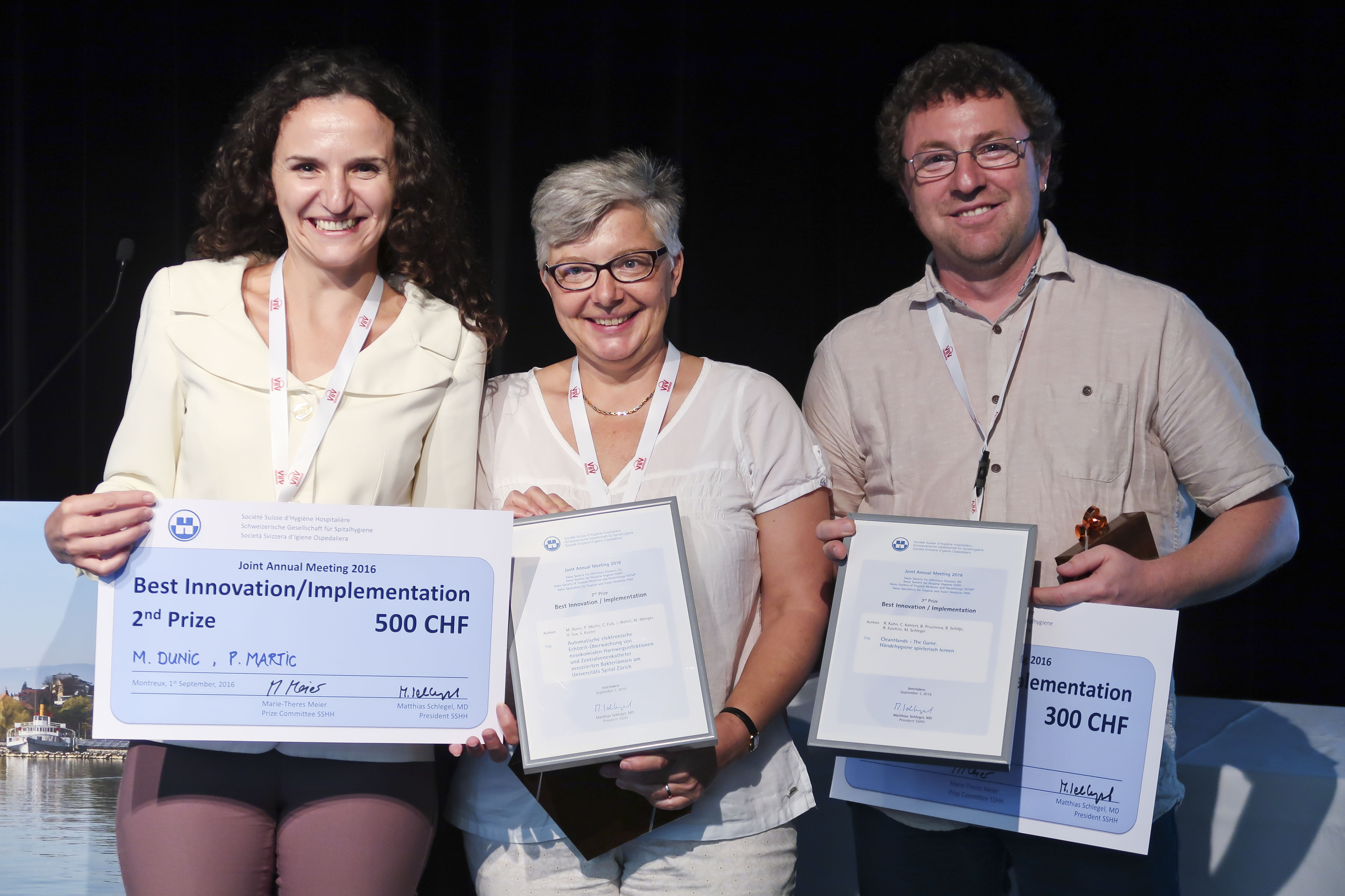 Awards - Schweizerische Gesellschaft für Spitalhygiene